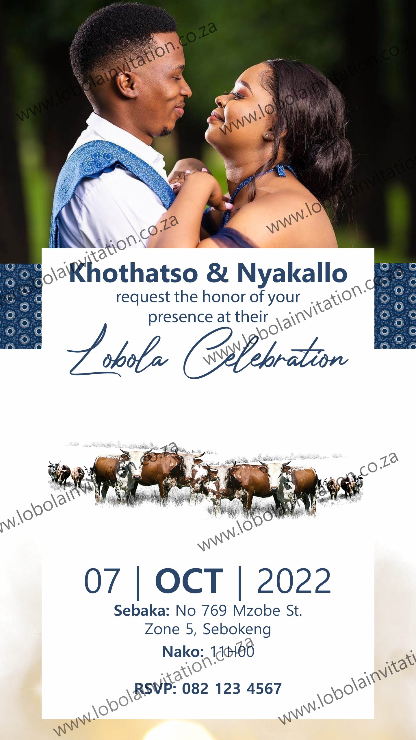 Best Lobola Invitation Templates from R90.00